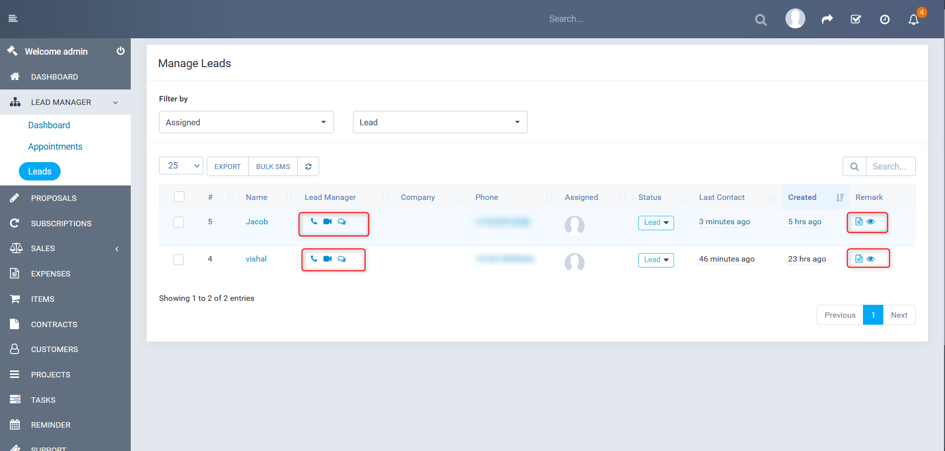 Lead Manager Module for Perfex CRM by zonvoir | CodeCanyon